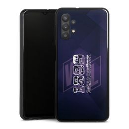 DeinDesign Galaxy A32 5G Handy Silikon H&uuml;lle Case schwarz Handyh&uuml;lle Official Licensed Product Vfl Osnabr&uuml;ck Sports