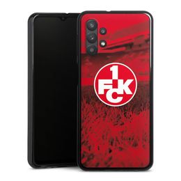DeinDesign Galaxy A32 5G Handy Silikon H&uuml;lle Case schwarz Handyh&uuml;lle 1. Fck 1. Fc Kaiserslautern Official Licensed Product