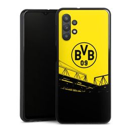 DeinDesign Galaxy A32 5G Handy Silikon H&uuml;lle Case schwarz Handyh&uuml;lle Bvb Borussia Dortmund Merchandise