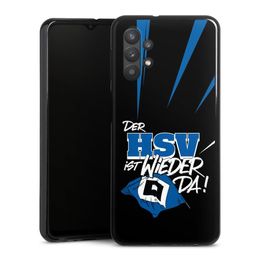 DeinDesign Galaxy A32 5G Handy Silikon H&uuml;lle Case schwarz Handyh&uuml;lle Hsv Ascent Hamburger Sv