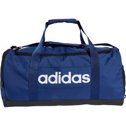Adidas LINEAR DUFFEL Sporttasche - Gr&ouml;&szlig;e M - blau