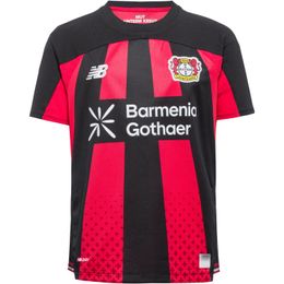 New Balance Bayer 04 Leverkusen 26-27 Heim Teamtrikot Kinder - Gr&ouml;&szlig;e 146 - rot