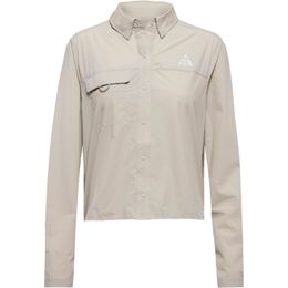 Nike ACG AIREEZ Funktionsshirt Damen - Gr&ouml;&szlig;e XL - beige