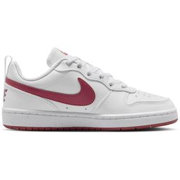 Nike COURT BOROUGH GS Sneaker Kinder - Gr&ouml;&szlig;e 37 1/2 - wei&szlig;