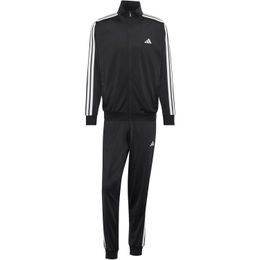 Adidas 3S Trainingsanzug Herren - Gr&ouml;&szlig;e L - schwarz