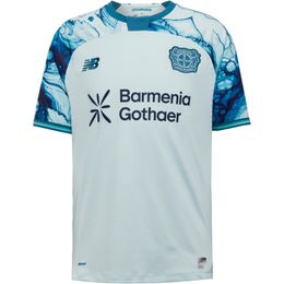 New Balance Bayer 04 Leverkusen 26-27 Ausw&auml;rts Teamtrikot Herren - Gr&ouml;&szlig;e L - blau