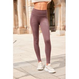 Lascana Damen Leggings, braun, Gr&ouml;&szlig;e 44/46