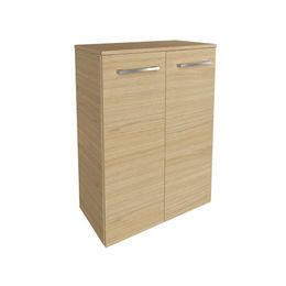 Fackelmann Midischrank 'B.Style' 60,2 x 82,6 x 32 cm Sandeiche mit W&auml;schekorb