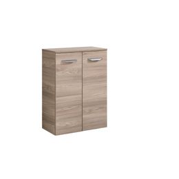 Fackelmann Midischrank 'Luxor' 60,2 x 82,6 x 32 cm Steinesche mit W&auml;schekorb