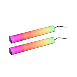 Paulmann Gaminglicht 'EntertainLED Lightbar Dynamic RGB' 2er Set 2 x 0,6 W schwarz