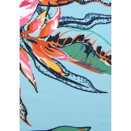 Lascana Damen Bikini-Slip, Blau, Gr. 36, Bikinihosen, Material: Polyamid