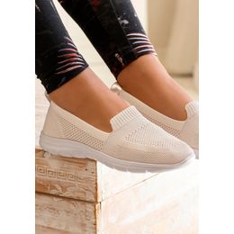 Lascana Damen Slipper, apricot, Gr&ouml;&szlig;e 37
