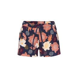 Vivance By Lascana Shorty 'Dreams' Damen Gr&ouml;&szlig;e XS/S navy / pastellgelb / orange / rotviolett Sommerkleid