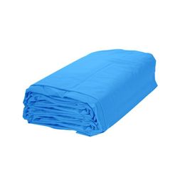 Poolfolie Adriablau 0,6 mm f&uuml;r 120 cm tiefe Rundbecken, Einh&auml;ngebiese 400 x 120 cm