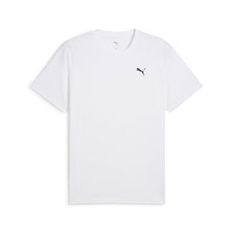 Puma Herren Trainingsshirt "M TAD ESSENTIAL POLY TEXTURE TEE", wei&szlig;, Gr. XL, Web, Obermaterial: 100% Polyester, Shirts, Trainings-T-Shirt, mit