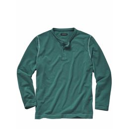 Mey & Edlich Mey & Edlich Herren Klare-Kante-Shirt Blau 100 % Baumwolle (bio)