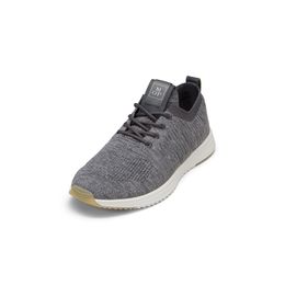 Marc O'Polo MARC O'POLO Herren Sneaker "aus recyceltem Polyester", Gr. 42, grau, Obermaterial: 97% Polyester, 3% Elasthan, unifarben, Schuhe