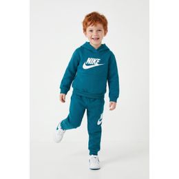 Nike Sportswear Jungen Jogginganzug "NKN CLUB FLEECE SET"bright spruce, Gr. 7, Sweatware, Obermaterial: 60% Baumwolle, 40% Polyester, Sportanz&uuml;ge,