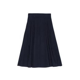 Damen Midirock "moshi moshi mind Skirt poem"schwarz navy, Gr. XS, MOSHI MOSHI MIND, Obermaterial: 100% Baumwolle, R&ouml;cke