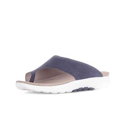 Gabor Damen Zehentrenner "Zehentrenner", Gr. 42,5blau, Schuhe