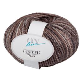 Linie 517 Talon von ONline, Braun/Grau meliert, aus Schurwolle