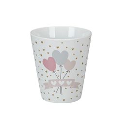 Krasilnikoff Happy Mug Hurra 10 cm, &Oslash; 8,7 cm, 330 ml skandinavische Deko Online Shop