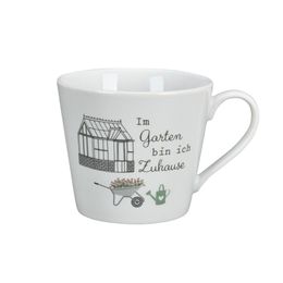Krasilnikoff Happy Cup Im Garten &Oslash; 10, H&ouml;he 9 cm, 400 ml skandinavische Deko Online Shop