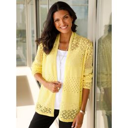 Ajourstrickjacke