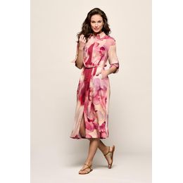 Kleid mit Bowie-Print, Rosa
