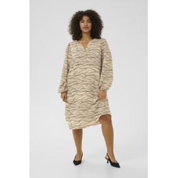 Kaffe Kleid Regular fit beige