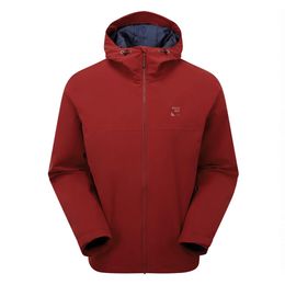 Sprayway Herren leichte wasserdichte Wanderjacke mit Kapuze Halbzip Regenjacke