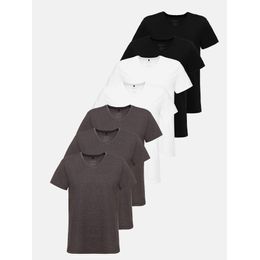 Tazzio Herren T-Shirt V-Ausschnitt 7er-Pack