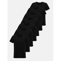 Tazzio Herren T-Shirt Rundhals 7er-Pack