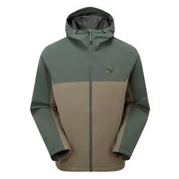 Sprayway Herren Leichte Wasserfeste Wanderjacke mit Kapuze Halbzip Regenjacke