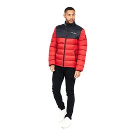 Born Rich - "Lyden" Steppjacke f&uuml;r Herren (Tangorot)
