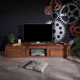 TV-Board Mango 205x48x39 braun lackiert Amsterdam #02
