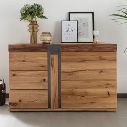 Sideboard Wildeiche / Zerreiche 115x45x75 natur ge&ouml;lt NEW AMSTERDAM #09
