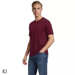 LANDS' END Super-T Kurzarm-Shirt f&uuml;r Herren, Classic Fit, Herren, size: regular, Rot, Baumwolle, by Lands' End