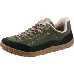 Rieker Damen Sneaker aus Veloursleder khaki Gr&ouml;&szlig;e 39