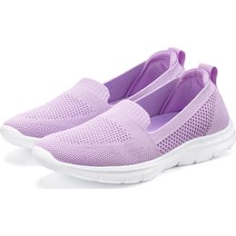 Lascana Damen Slipper flieder Gr&ouml;&szlig;e 39