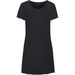 Damen Nachthemd schwarz Gr&ouml;&szlig;e 44/46
