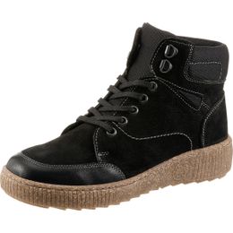 Damen Stiefelette mit Polsterung schwarz Gr&ouml;&szlig;e 40