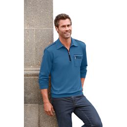 Catamaran Herren Poloshirt jeansblau Gr&ouml;&szlig;e 44/46