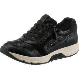 Caprice Damen Sneaker mit Schrittd&auml;mpfung schwarz Gr&ouml;&szlig;e 41