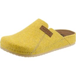 MUBB Damen Pantoffel gelb Gr&ouml;&szlig;e 36