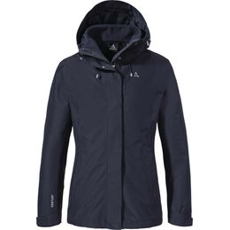 Sch&ouml;ffel Sch&ouml;ffel Okere Damen 3-in-1 Wanderjacke schwarz 46 - Damenjacken