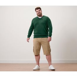 Tchibo - Pullover mit V-Ausschnitt - Herren - Gr. 4XL - dunkelgr&uuml;n