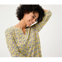 Tchibo - Olsen 3/4-Blusenshirt - Damen - Gr. 40 - print