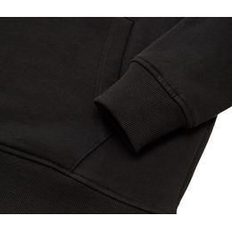 Tom Tailor Kinder-Hoodie mit R&uuml;ckenprint - Jungen - Gr. 128 - schwarz