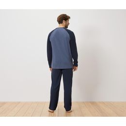 Tchibo - Pyjama-Set - Herren - Gr. S - blau